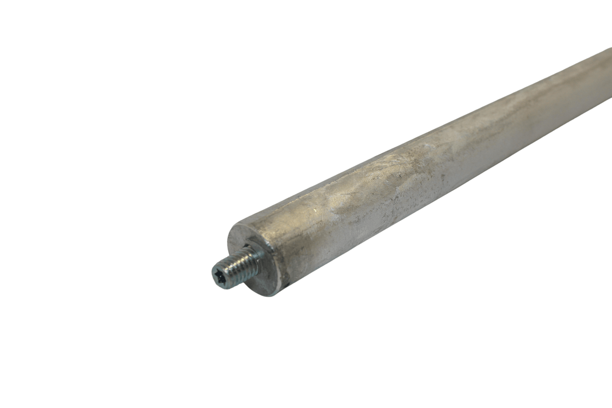 Magnesium anode for water heater, M8 thread, 0.87 inch x 11.81 inch ...