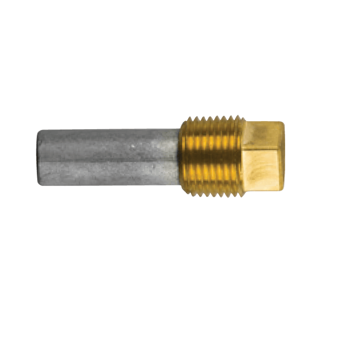 Zinc anode Caterpillar, engine, ᴓ12*40mm complete with brass plug th.3/ ...